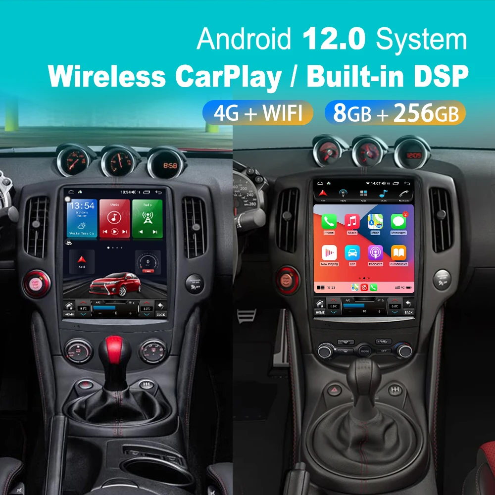 Android 12 Cpu7862 Car Radio 2din For Nissan 370z Fairlady 2009-2018 8 ...