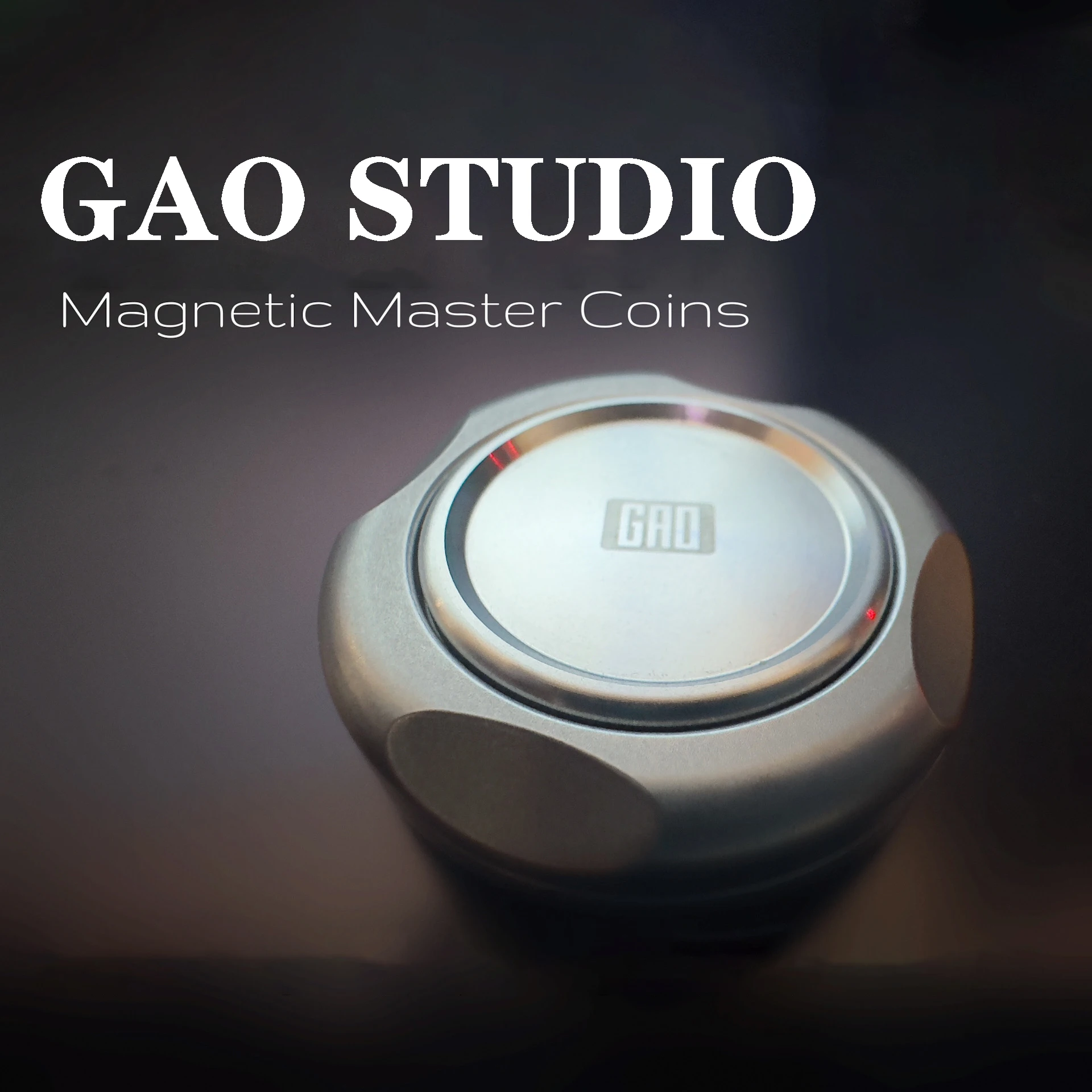 Gao-Studio-Magnetic-Master-Haptic-Coin-Multifunctional-DIY-Metal-Push ...