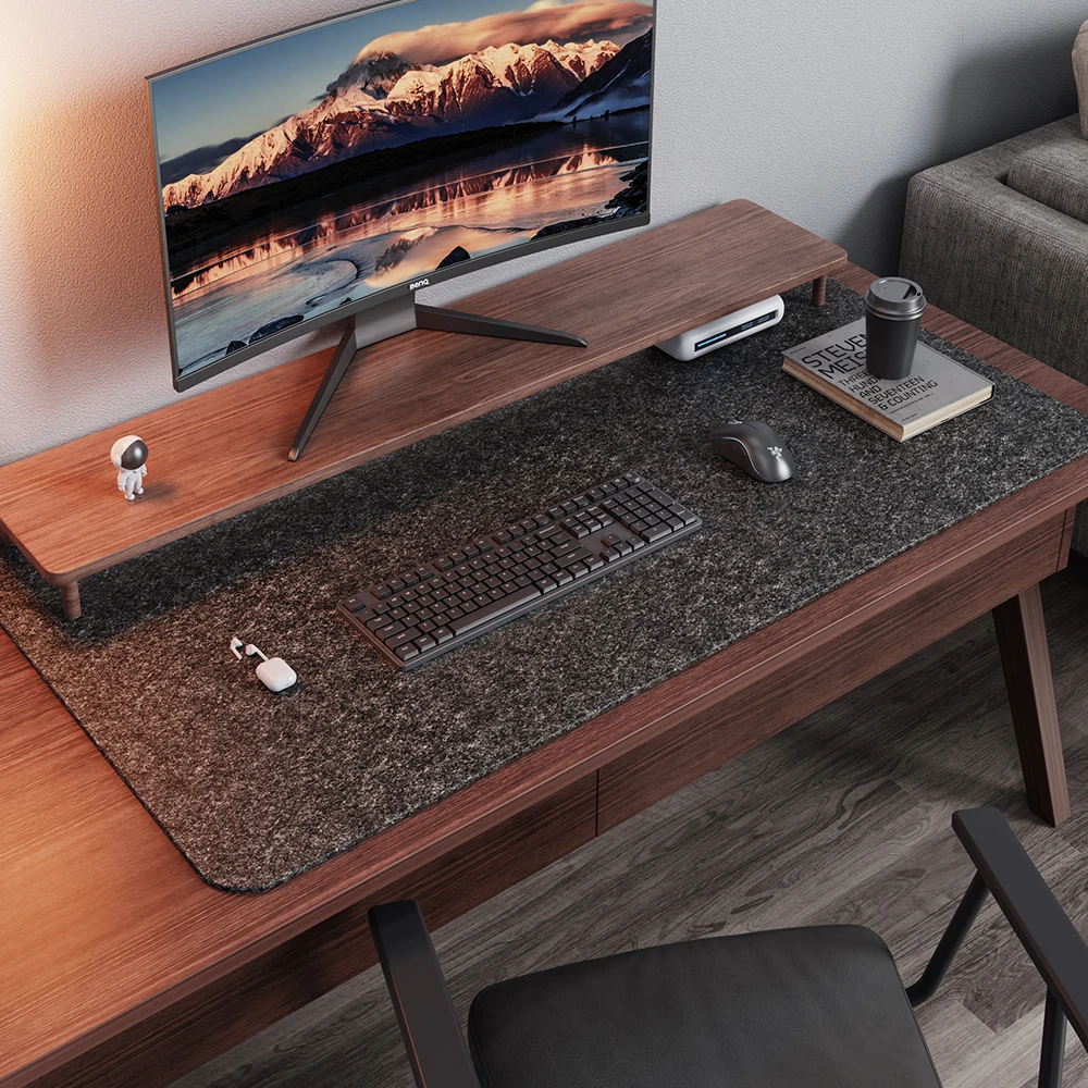 Office-Computer-Table-Mat-Table-Keyboard-Large-Mouse-Pad-Mat-Wool-Felt ...