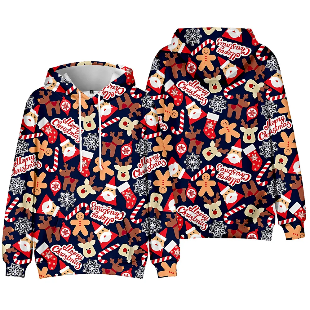 Gingerbread-Man-Christmas-Xmas-Hoodie-Harajuku-Oversized-Hoodie-Funny ...