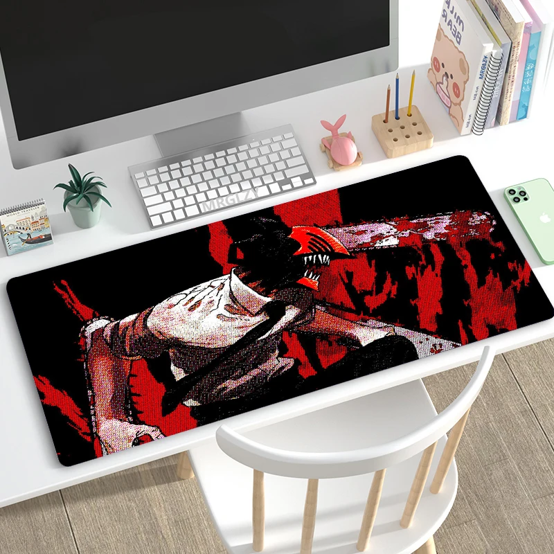 Chainsaw-Man-Mouse-Pad-Makima-Gamer-Large-Keyboard-MouseMat-Kawaii ...