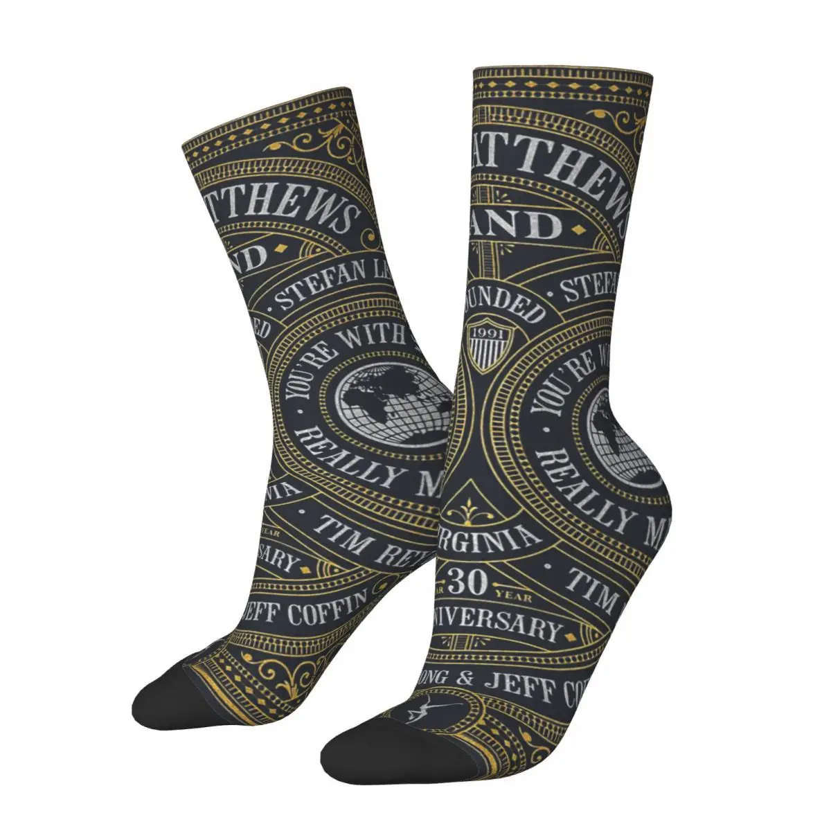 Hip-Hop-Retro-Founded-1991-Crazy-Men-s-compression-Socks-Unisex-D-Dave ...