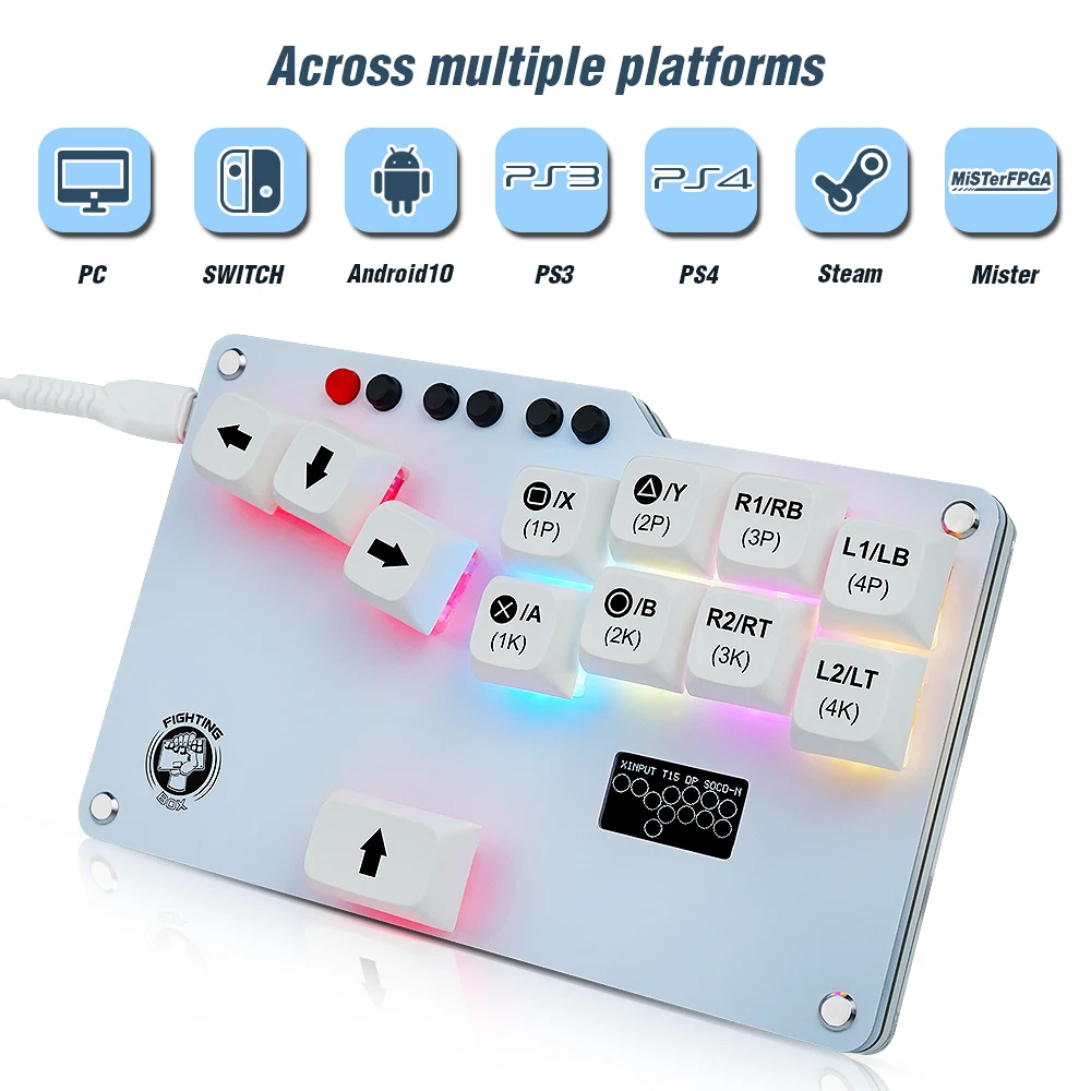 HitBox-Fighting-Box-Gamepad-Keyboard-For-PC-GP2040-CE-Arcade-Joystick ...