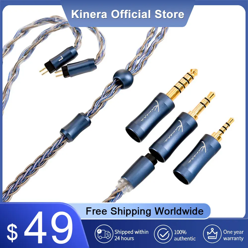 Kinera-Ace-2-0-Cable-de-actualizaci-n-Modular-para-auriculares-enchufe-desmontable-equilibrado ...
