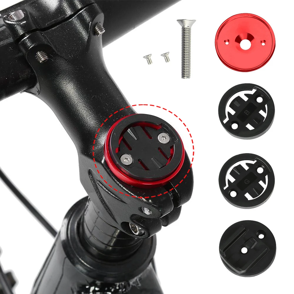 Bike-Computer-Stem-Top-Cap-Mount-Holder-Stopwatch-Speedometer-Headset ...