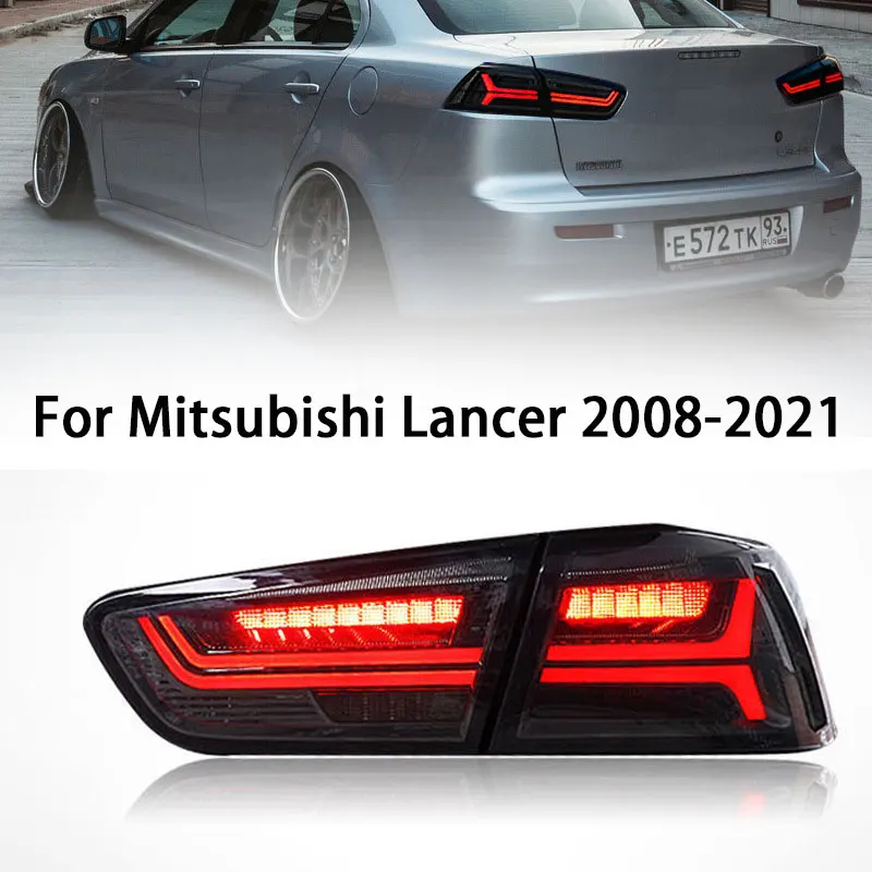 Car-LED-Lights-Taillights-For-Mitsubishi-Lancer-EVO-X-2008-2021-Dynamic ...