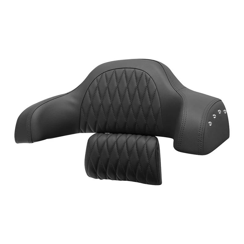 Motorcycle-Pack-Trunk-Passenger-Backrest-Pad-For-Indian-Roadmaster ...