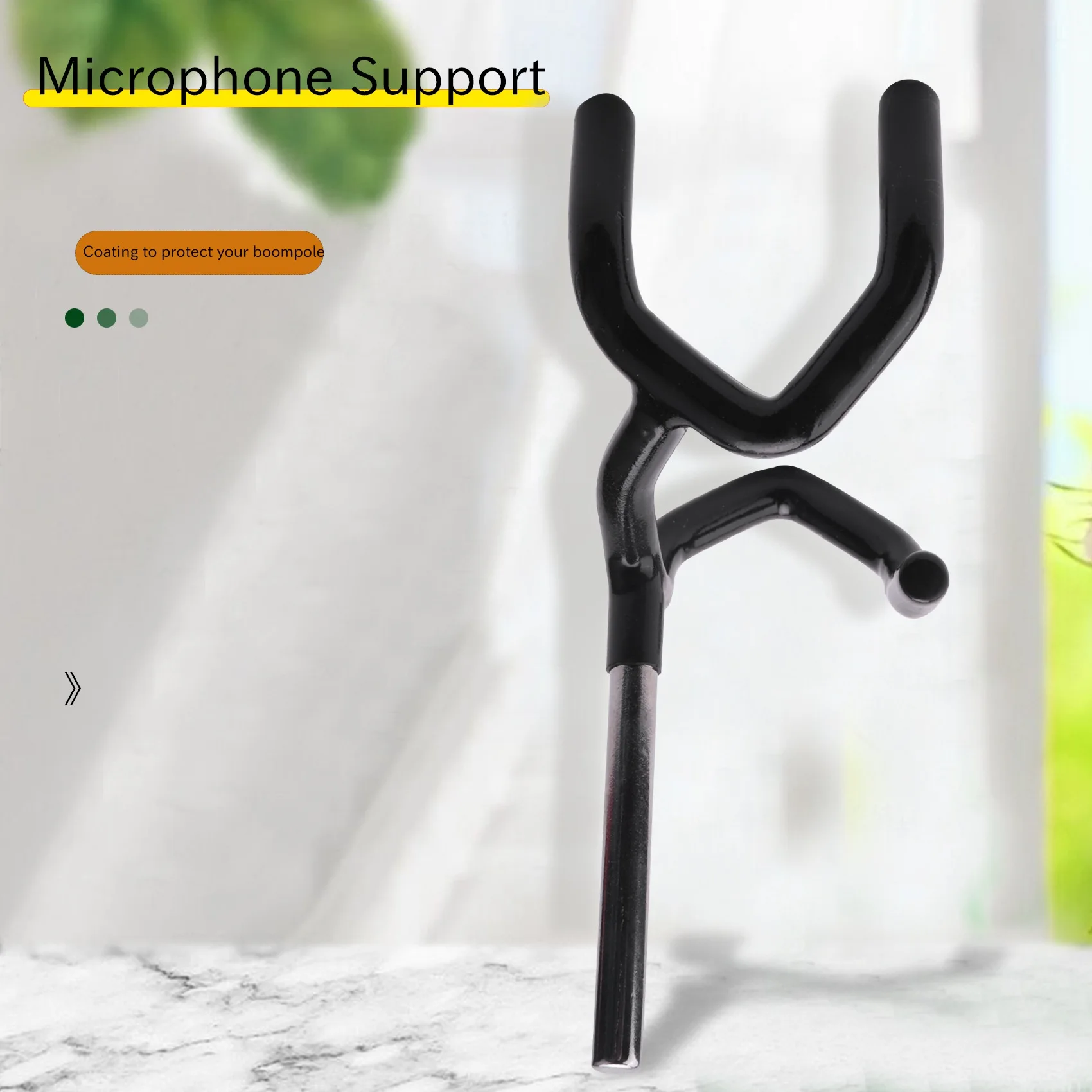 Metal Microphone Boompole Support Holder Audio Boom Pole Arm Stand for ...