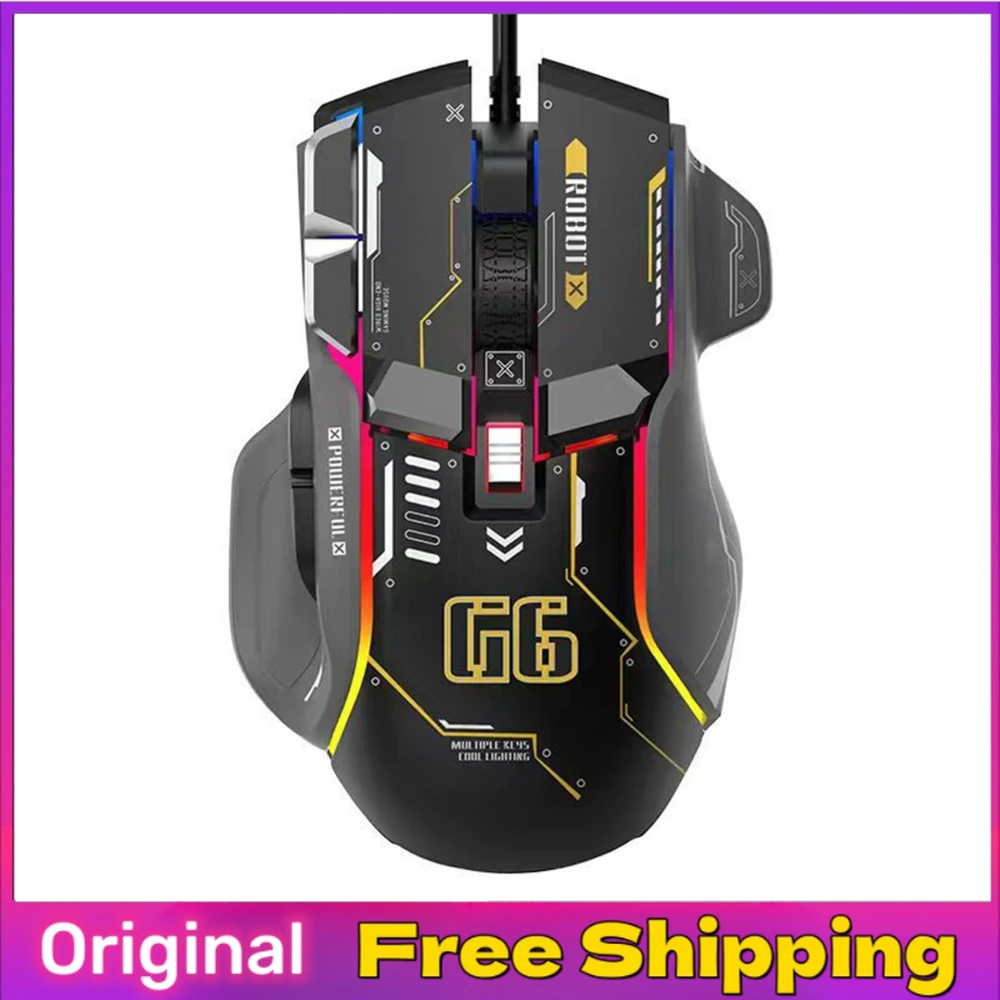 G6-Wired-Ergonomic-Gaming-Mouse-Original-RGB-Backlit-USB-Mice-60-Moving ...