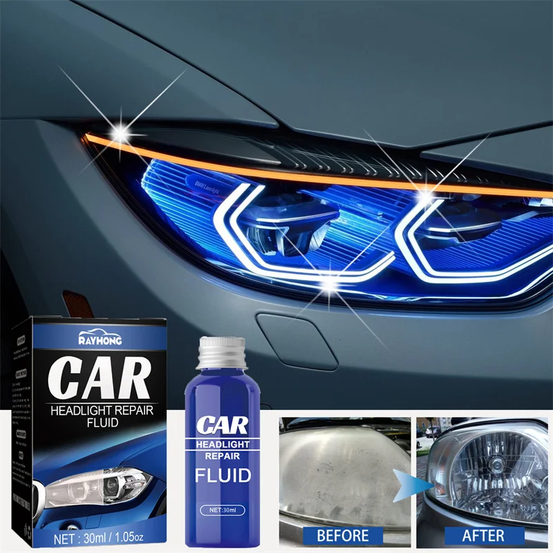 Car Headlight Polishing Fluid Auto Light Coating Refurbishment Agent ...