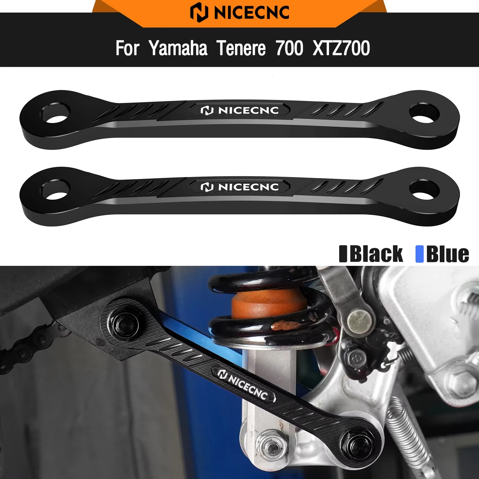 Yamaha Tenere 700 XTZ 700 XTZ700 2019-2024 하강 링크 하단 1.5 "38MM Tenere700 ...