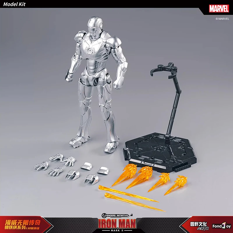 Fondjoy-Kit de modelos a escala 1/12 de Iron Man, Marvel Infinity Saga ...
