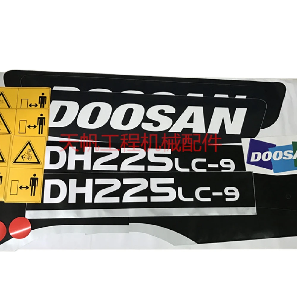 Excavator-Doosan-Daewoo-sticker-accessories-dh215-220-225-9e-Whole ...