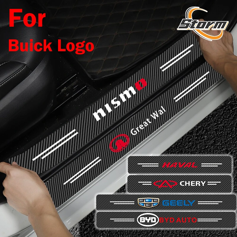 4pcs-Car-Threshold-Door-Sill-Protector-Anti-Scratch-for-Buick ...