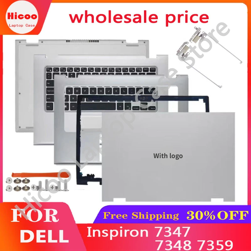 New-For-Dell-Inspiron-7347-7348-7353-7359-Screen-Back-Cover-Front-Bezel ...