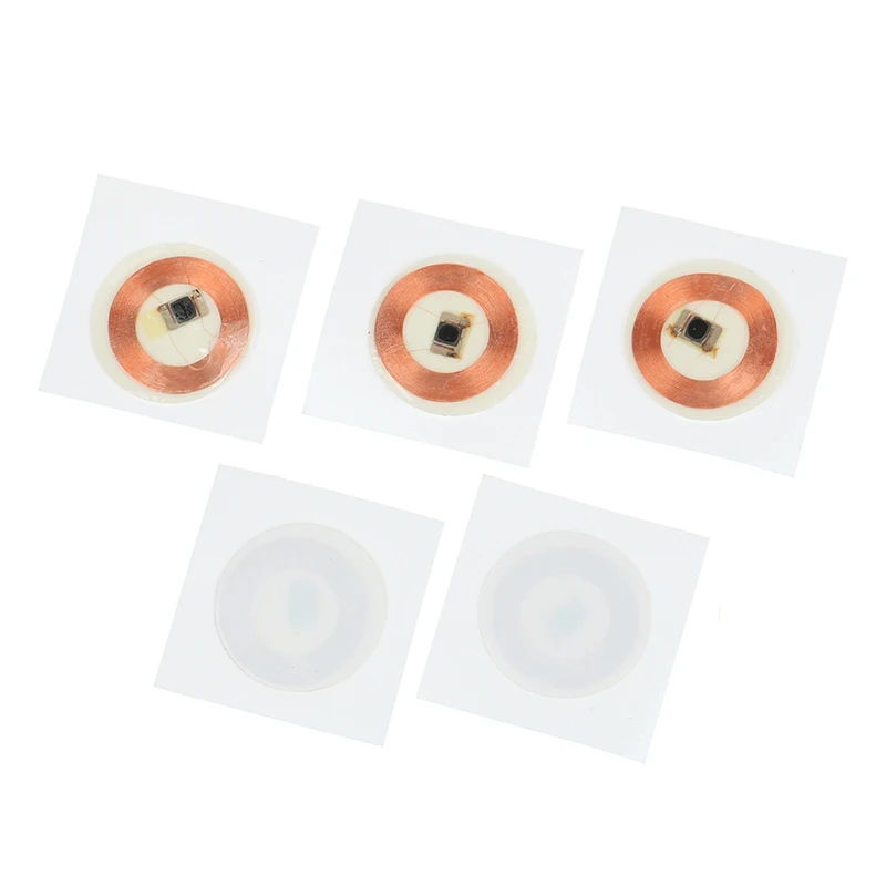 5PCS-25mm-125Khz-RFID-Tags-TK4100-Writable-Stickers-Proximity-Cards ...