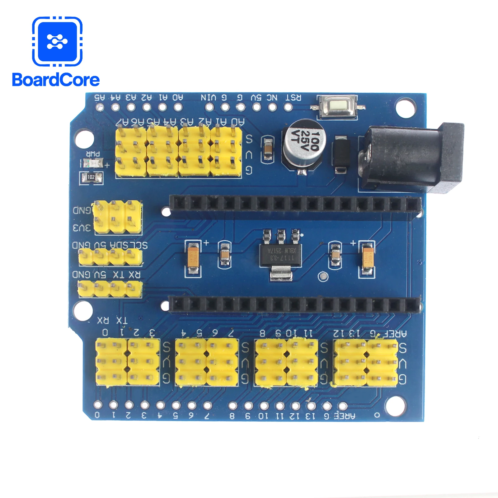 NANO V3.0 Adapter Prototype Shield with UNO R3 multi-purpose expansion ...