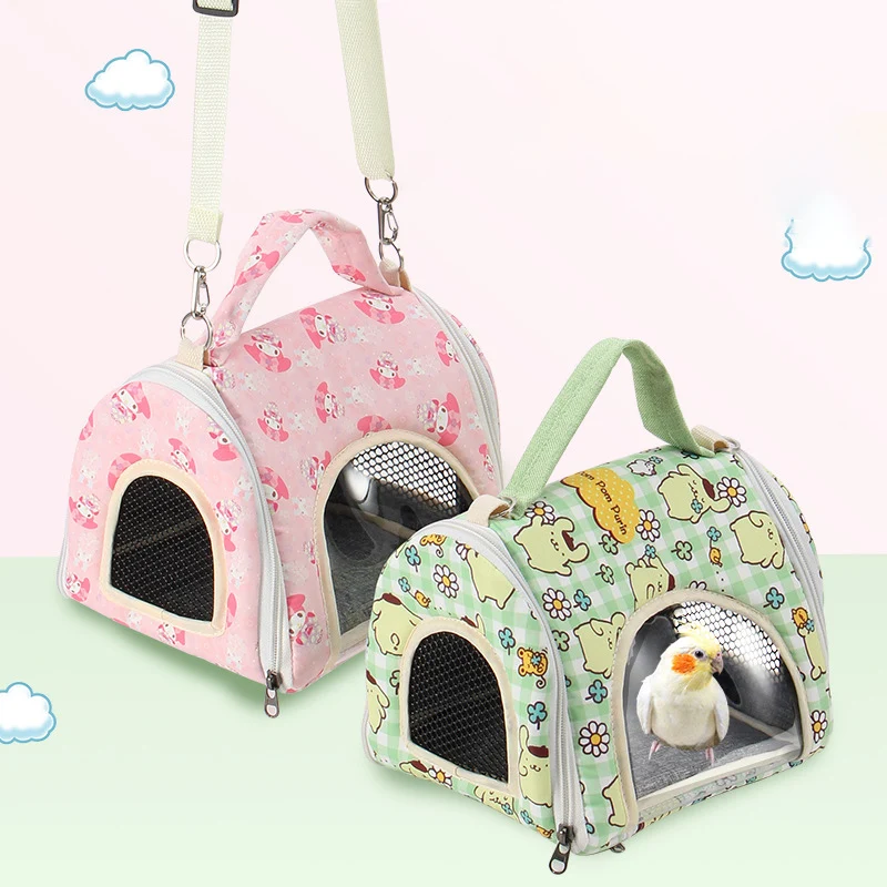 Pet-Hamster-Travel-Carrier-Bag-Chinchilla-Guinea-Pig-Bunny-Breathable ...