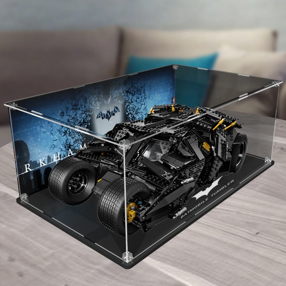 Acrylic Display Box For Lego Brick 76240 Batman Batmobile Tumbler ...