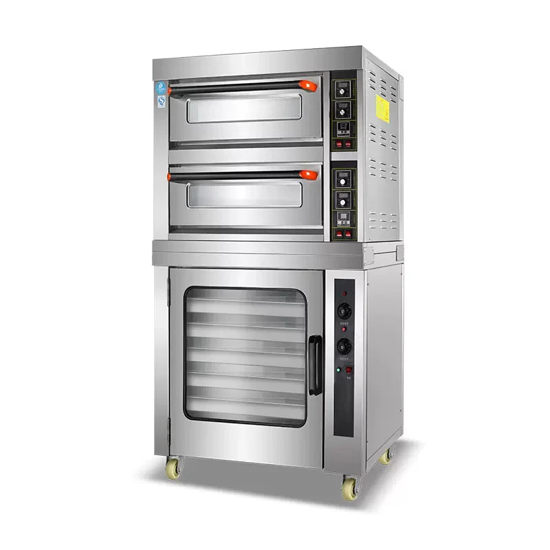 Electric-Oven-2-Layers-2-Trays-Commercial-Combined-Furnace-5-Plates ...