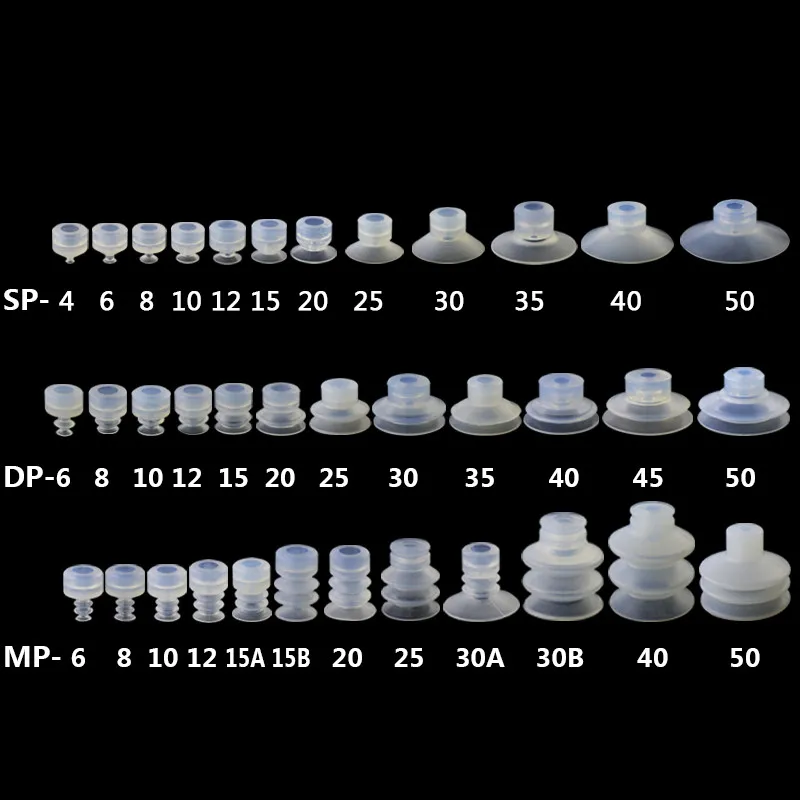 Manipulator vacuum suction cup industrial silica gel high temperature ...