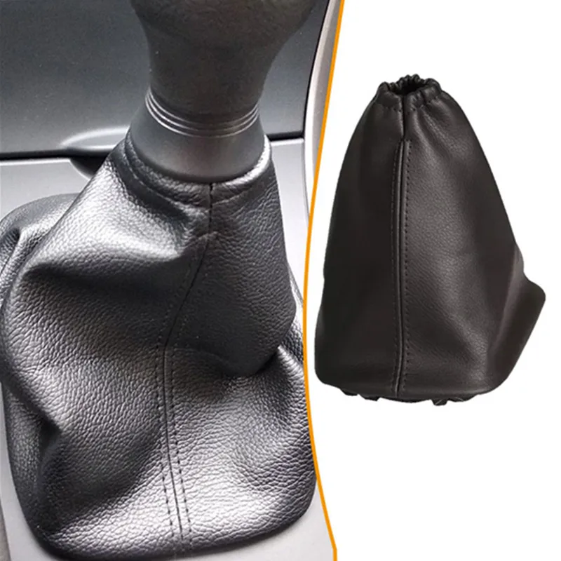 Car-Gear-Stick-Shift-Boot-Cover-PU-Leather-Gear-Shift-Knob-Cover ...