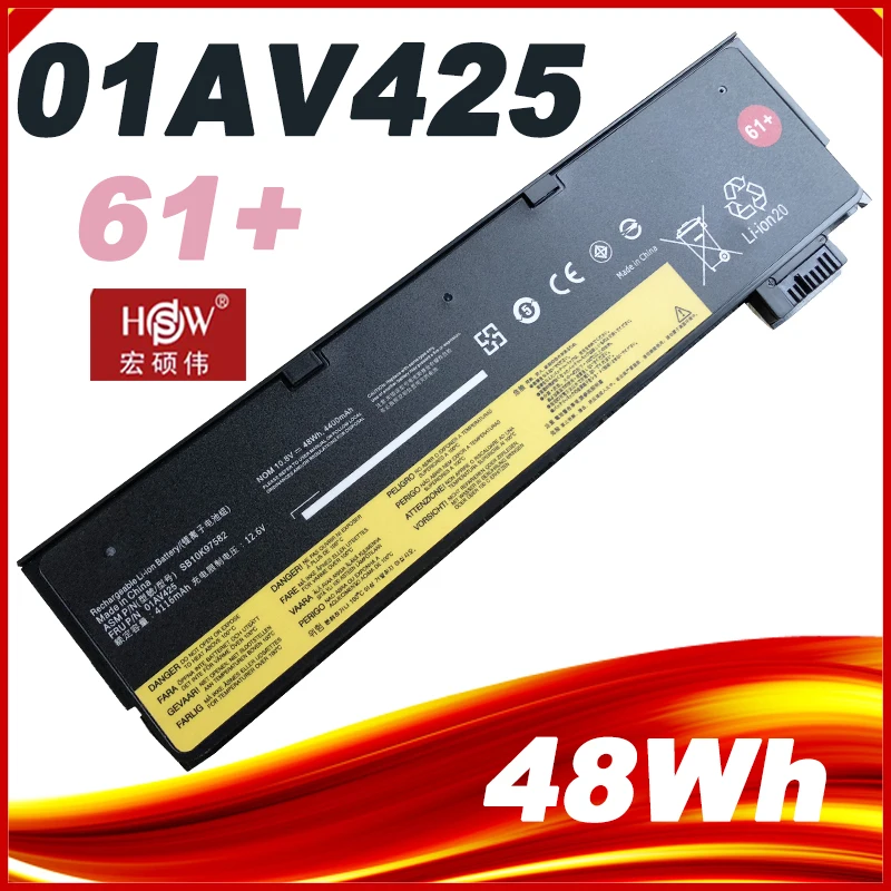 01av424 Laptop Battery For Lenovo Thinkpad T470 T480 T570 T580 P51s ...