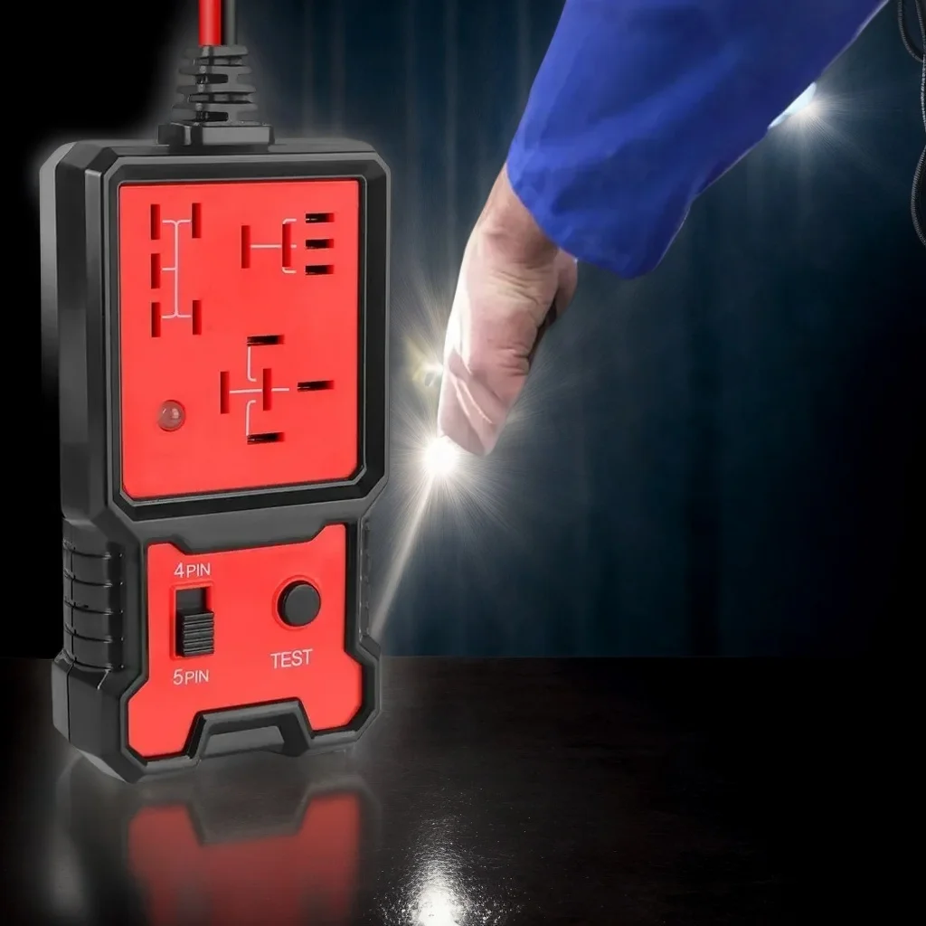 Universal 12V Car Relay Tester – Electronic Diagnostic Tool for Auto ...