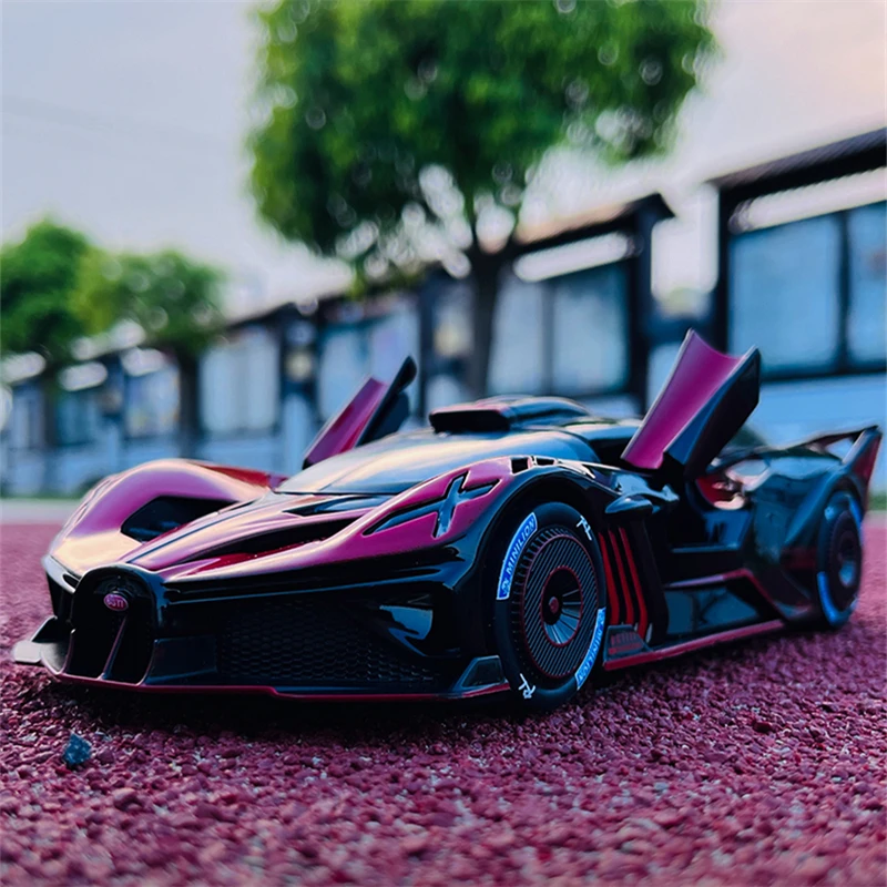 Pink And Purple Bugatti