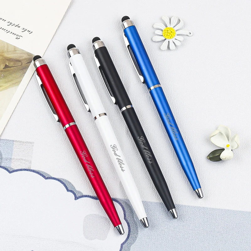 1pc-Fashion-Rotating-Touch-Screen-Ballpoint-Pen-Custom-Personalized ...