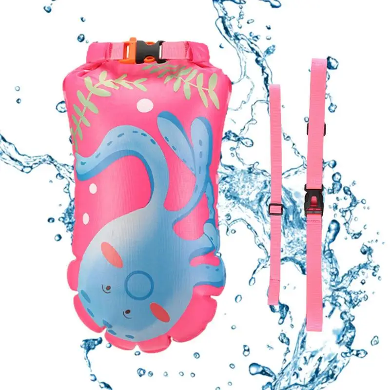 Swim-Bubble-Waterproof-Swimming-Floats-For-Adults-Open-Water-Swim-Buoy ...