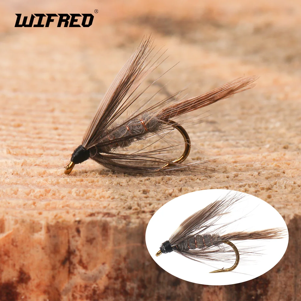 Wifreo 5pcs/10pcs Hare's Dubbing March Brown Wet Fly Mayfly Nymphs ...