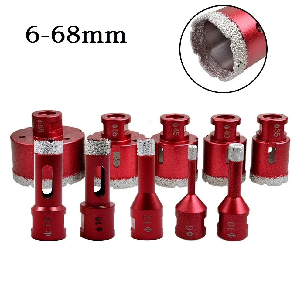 6mm-68mm-M14-Thread-Dry-Diamond-Drill-Bits-Glass-Ceramic-Marble-Tile ...