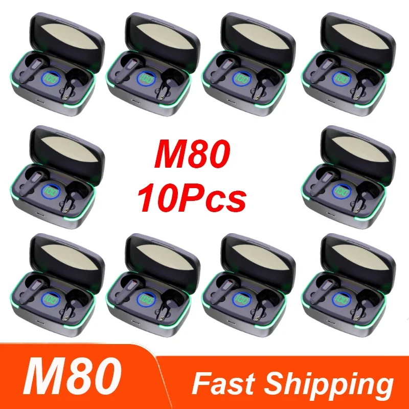 Auriculares-inal-mbricos-M80-TWS-con-Bluetooth-Auriculares-deportivos ...