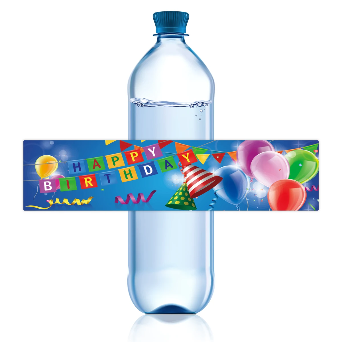 20PCS/Pack Funny Happy Birthday Water Bottle Label, Personalized Labels ...