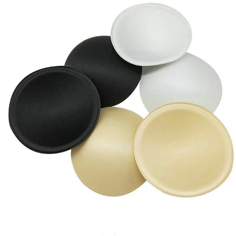 10-20pairs-Round-Soft-Bra-Inserts-Pad-Summer-Breast-Bra-Bikini-Big ...