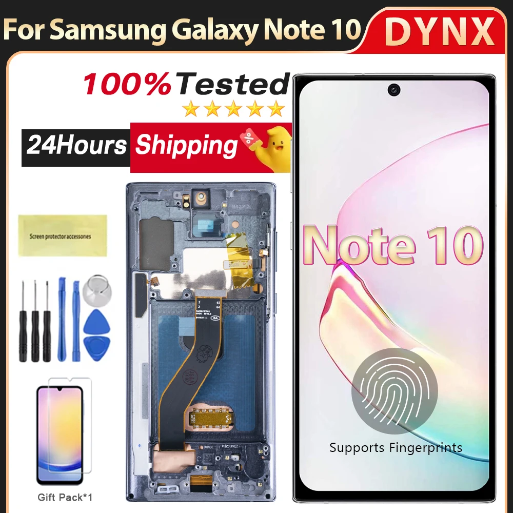 High Quality OLED Display For Samsung Galaxy Note 10 LCD Display Touch ...
