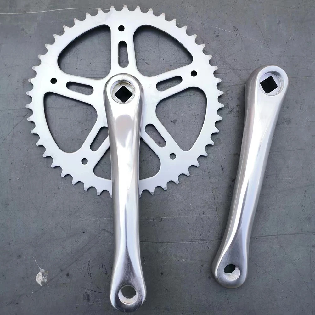 Single-Speed-Disc-Crank-Sprocket-Alloy-Crank-Road-Bike-Bicycle-Chainset ...