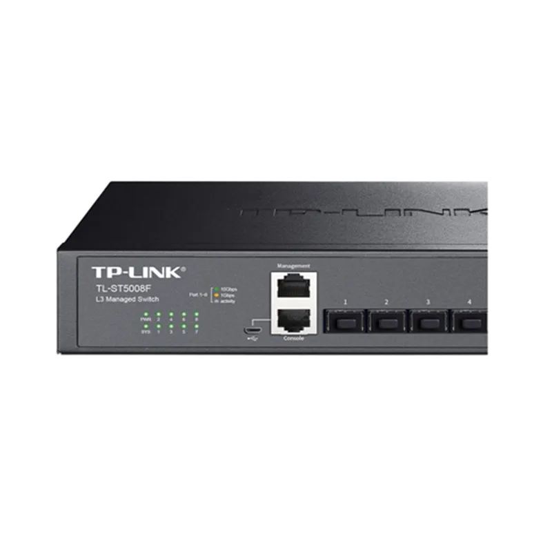 Tp link 10gbe switch sfp + 10g todos os 8*10000mbps 3 camadas de rede ...