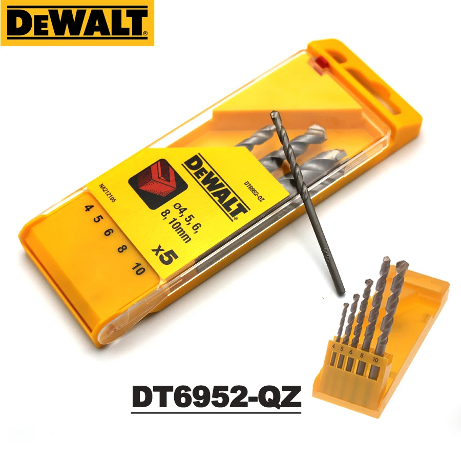 Dewalt-DT6952-QZ-Masonry-Drill-Bits-Set-For-Tile-Brick-Cement-Concrete ...