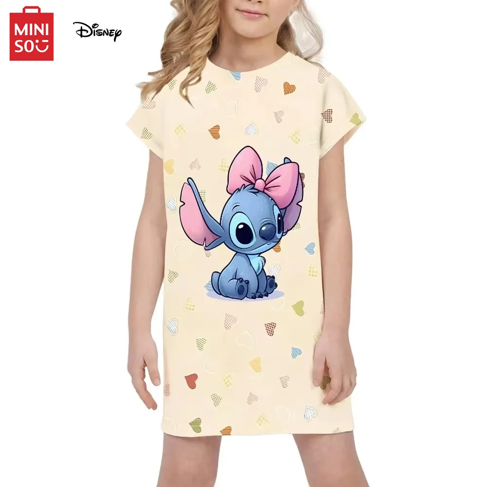MINISO-Children-s-Princess-Dresses-Girl-Birthday-Clothing-Girls-Cartoon ...