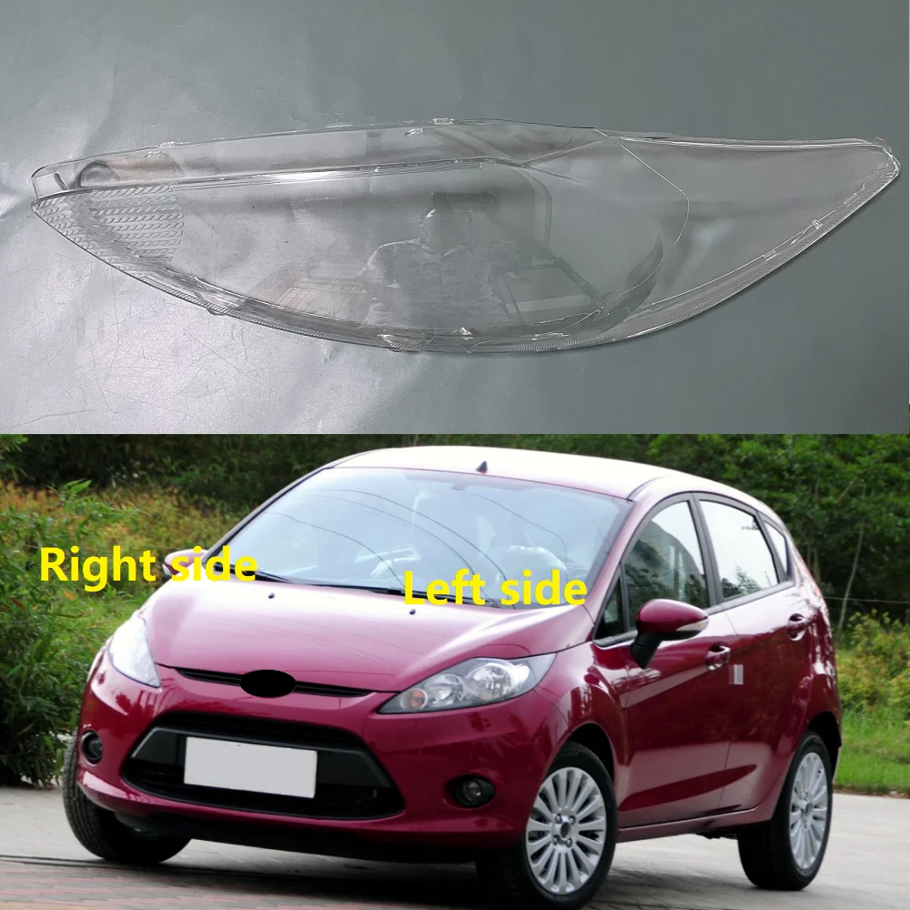 Car-Headlight-Cover-For-Ford-Fiesta-2009-2010-2011-2012-Headlamp-Lens ...