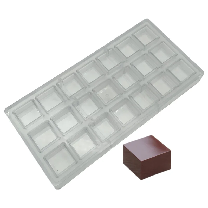 New-Arrival-Polycarbonate-Square-Chocolate-Mold-PC-Ice-Cube-Mould-Candy ...