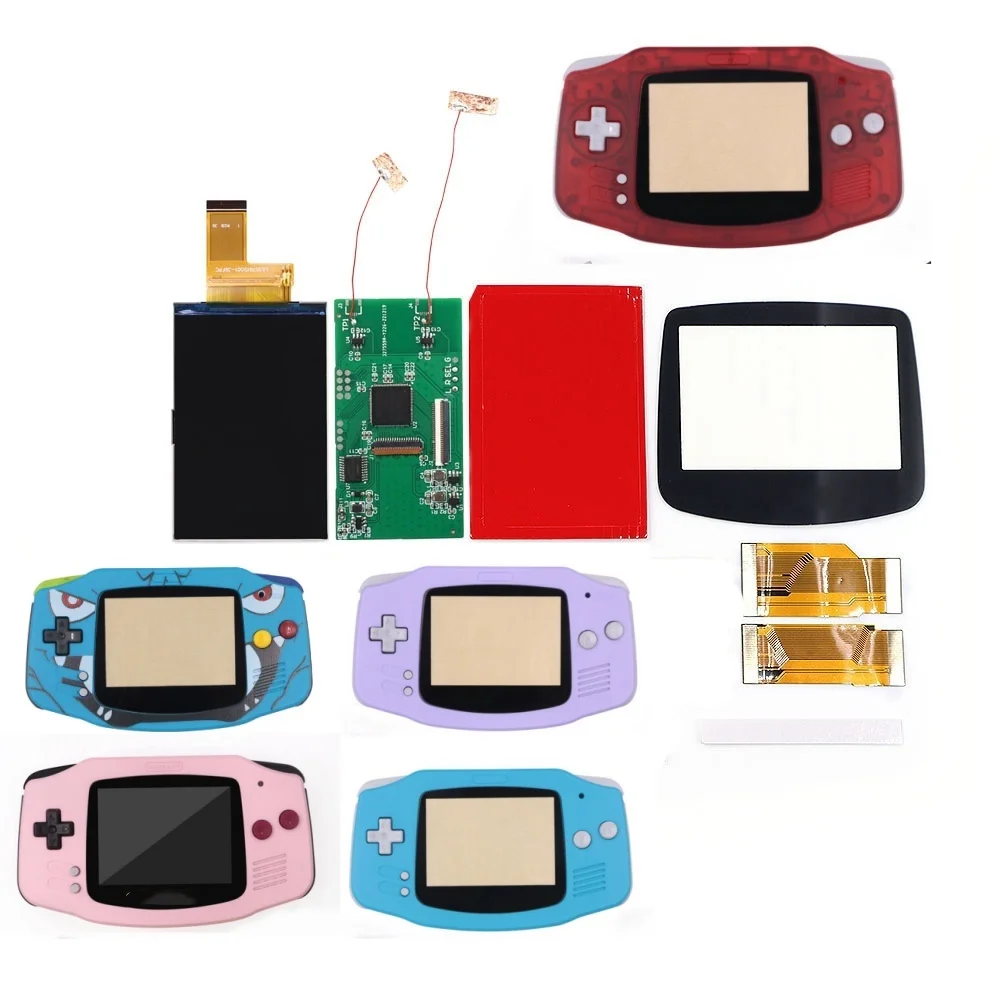 Hispeedido-v5-3-0-gba-kits-de-tela-lcd-720-480-backlight-osd-mod-define ...