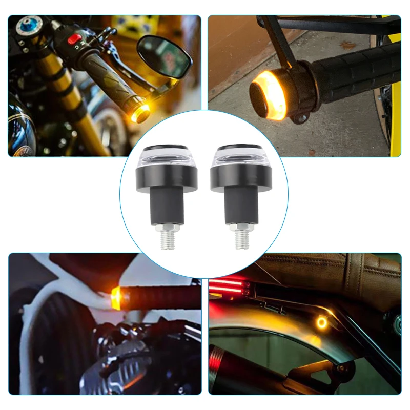 2PCS-Motorcycle-Handlebar-Turn-Signal-Universal-12V-Warning-Light-Grip ...