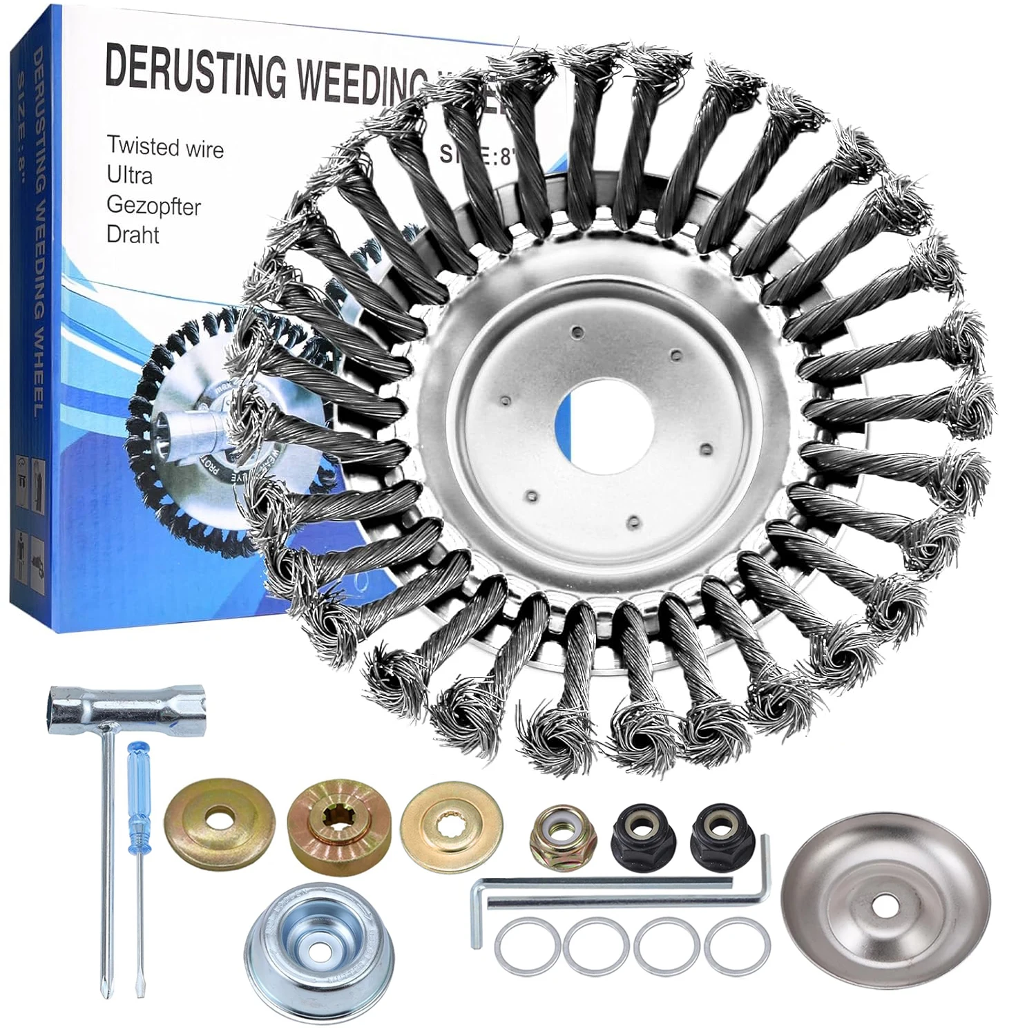 6-8-Inch-Steel-Wired-Weed-Eater-Head-Rotary-Brush-Cutter-for-Moss-Grass ...