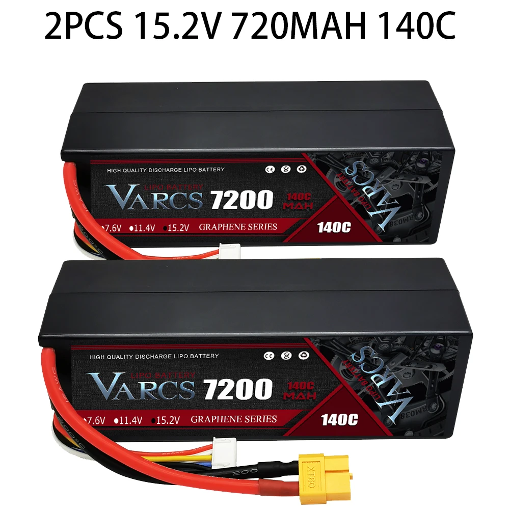 VARCS 자동차 트럭 배터리, 3S 4S Lipo, 11.1V, 14.8V, 15.2V, 8400mah, 7000mAh ...