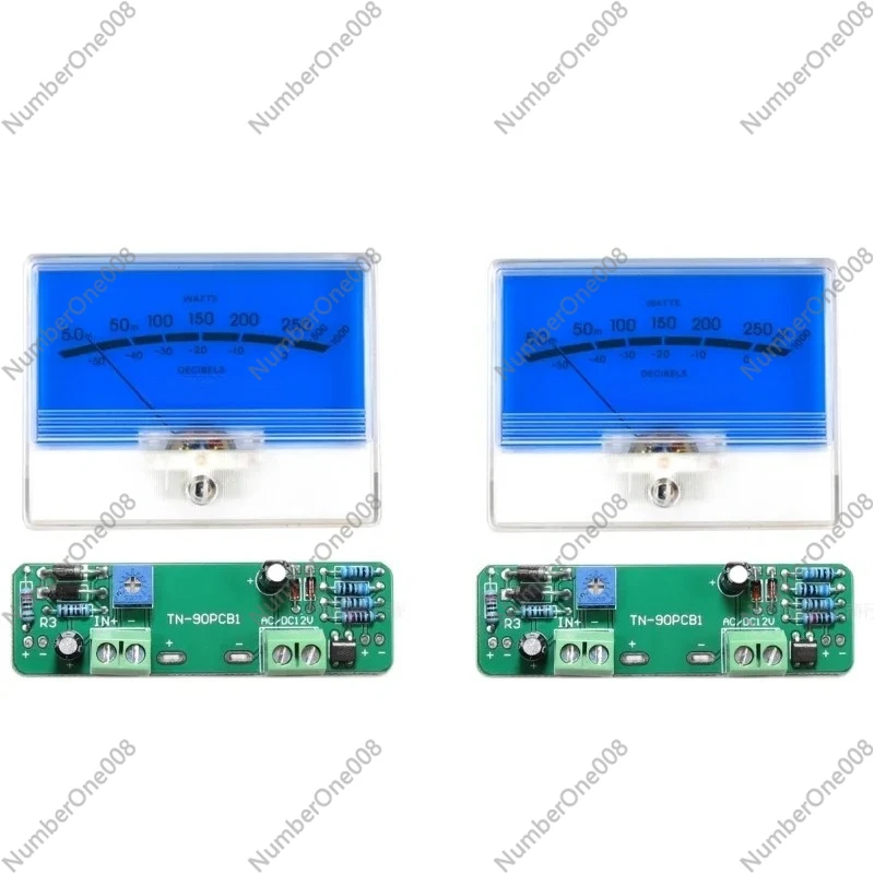 VU Level Meter Stereo Preamp tube Amplifier Board Indicator DB Preamp ...