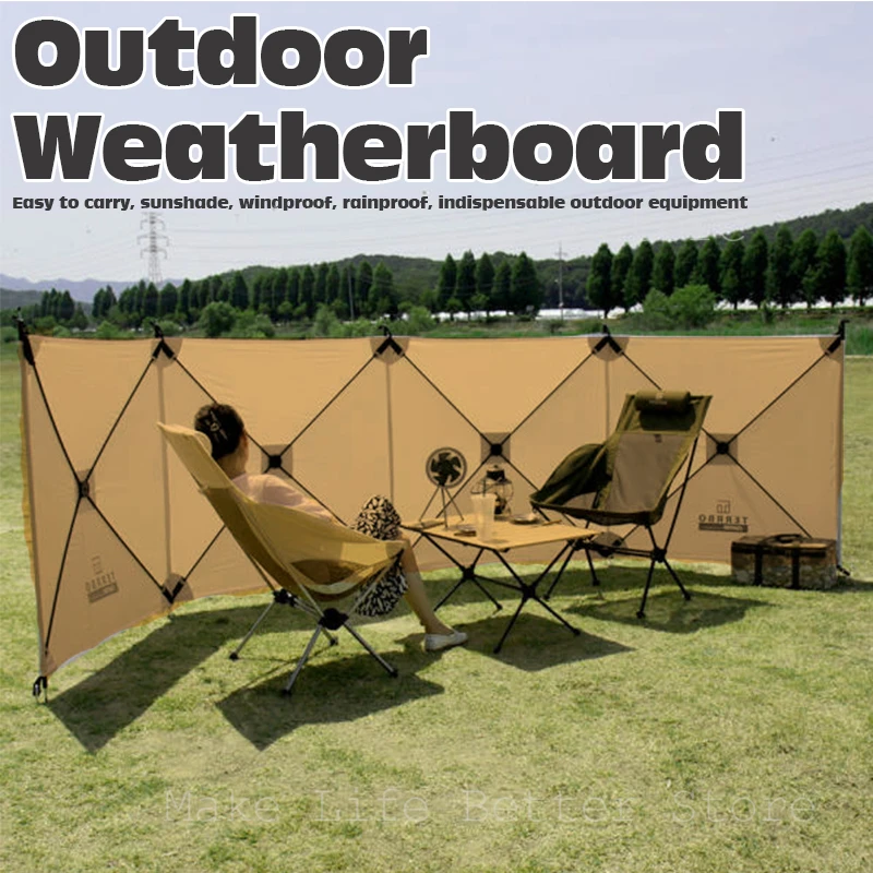 4-8M-Folding-Windproof-Shield-Foldable-Outdoor-Camping-Shelter ...