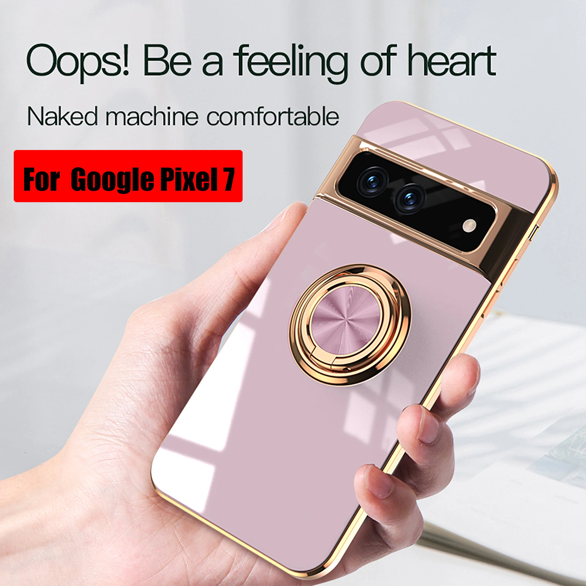 For-Google-Pixel-7-Pixel-6A-Plating-Magnetic-Case-Soft-Silicone-Shell ...